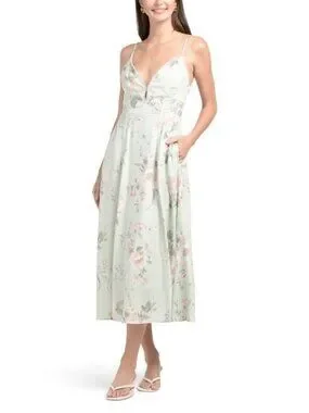Rachel Zoe | Dresses | Rachel Zoe Linen Blend Dress With Scalloped Lace ...
